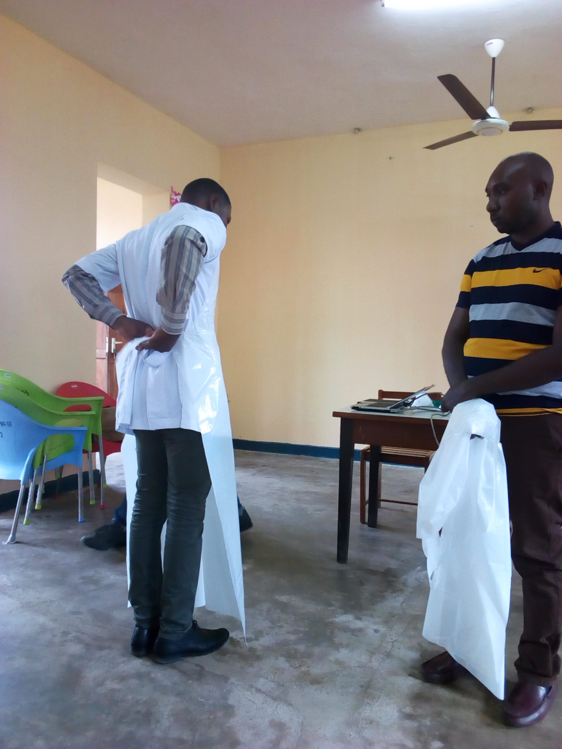 IPC Training - Welcome at St. Walburg's Hospital Nyangao